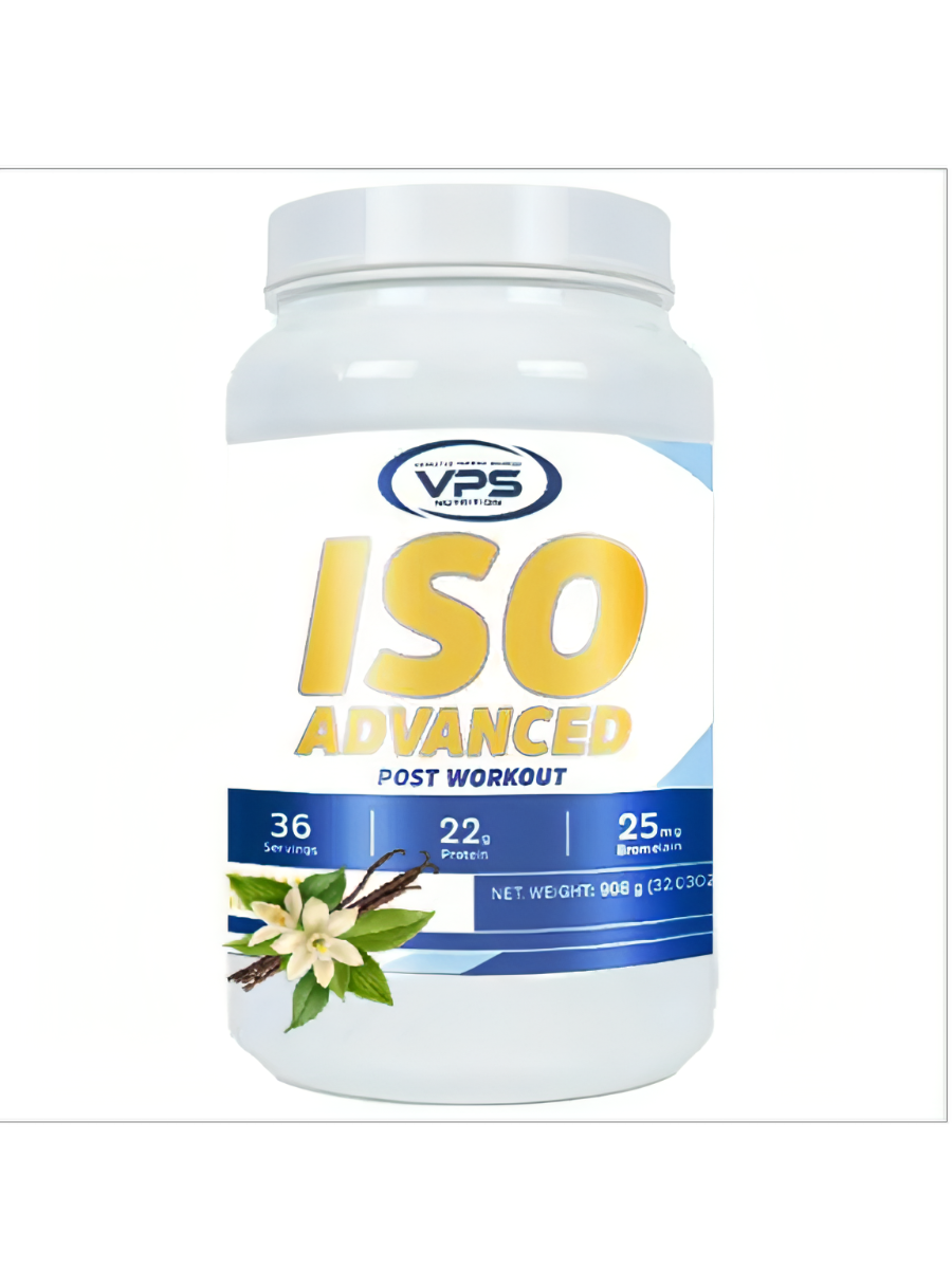 Протеиновый коктейль VPS Nutrition ISO Advanced, ваниль, 908 г