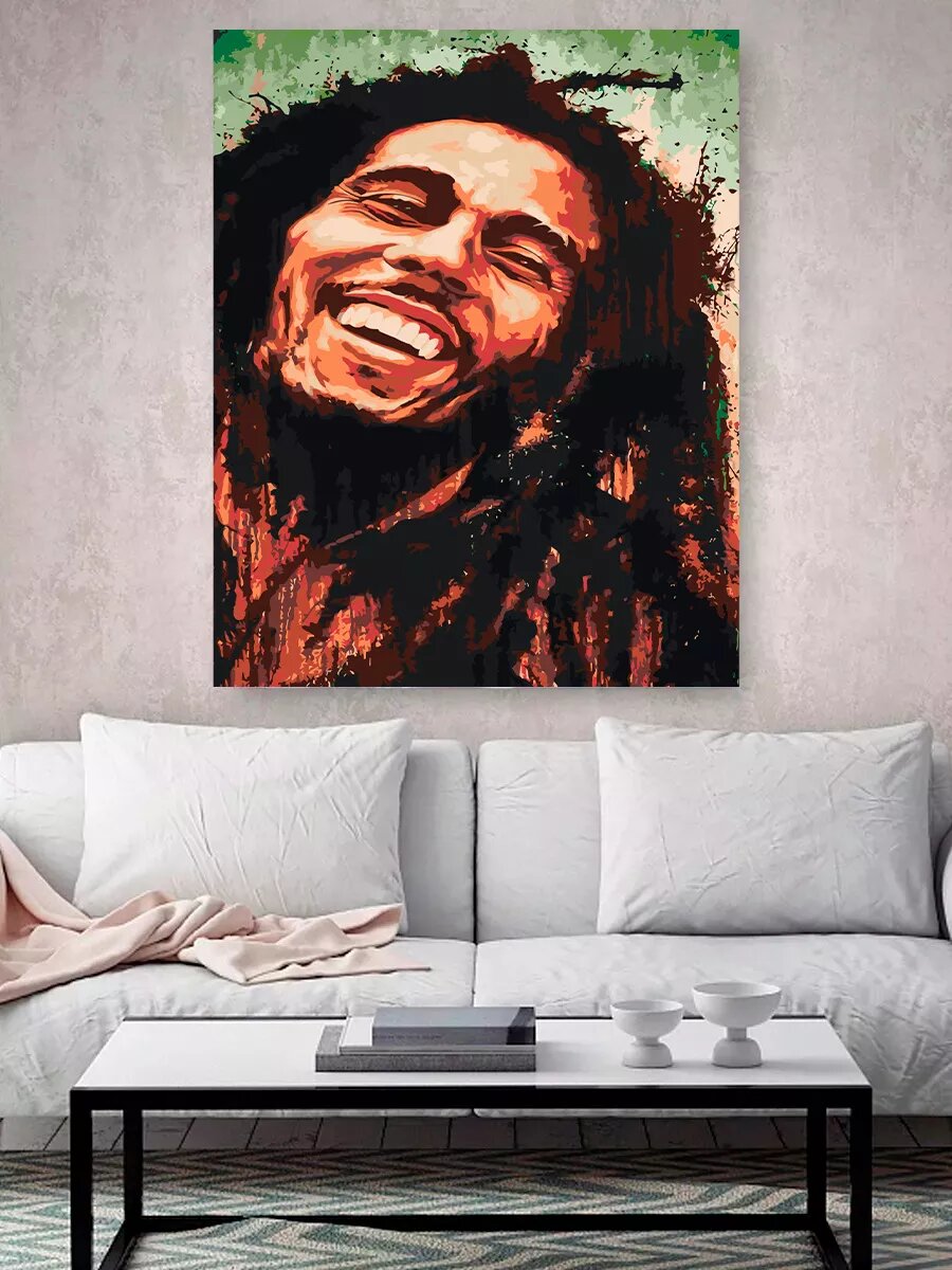 Картина по номерам Боб-Марли