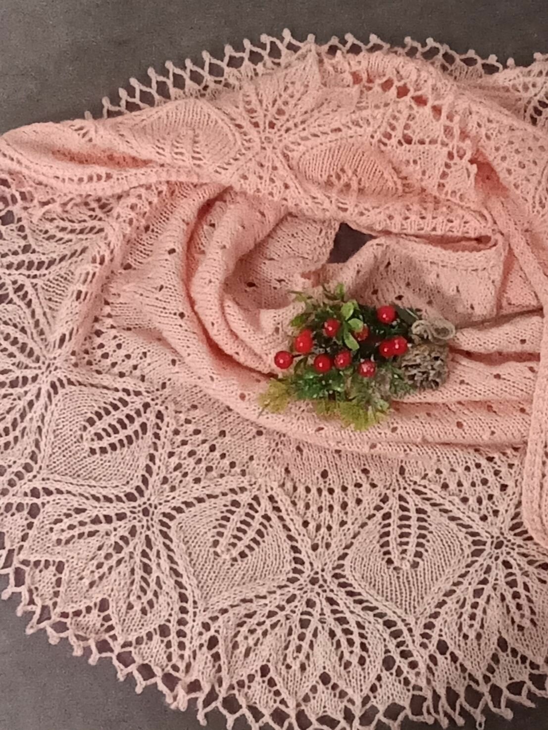 Шаль Осень-зима 2025 для женщин