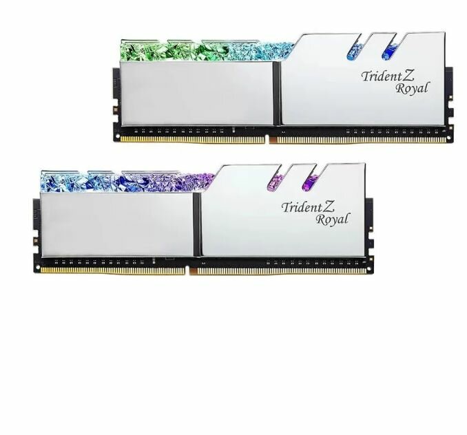 Оперативная память G.Skill Trident Z Royal (F4-3600C18D-16GTRS) DIMM DDR4 16 ГБ - DDR4, 8 ГБ х 2 шт, 3600 МГц