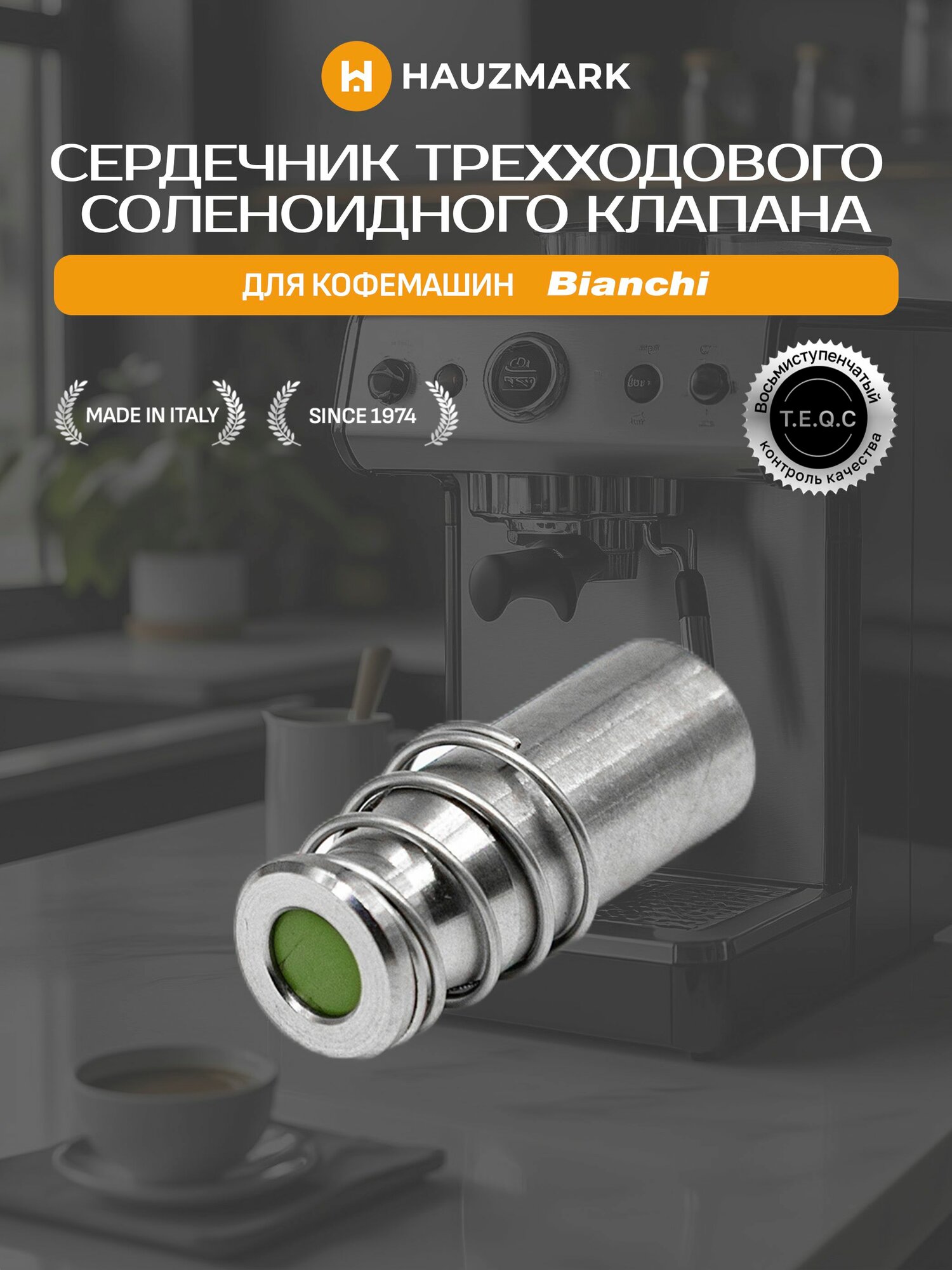 Сердечник трехходового соленоидного клапана для кофемашин Bianchi VE 41037416