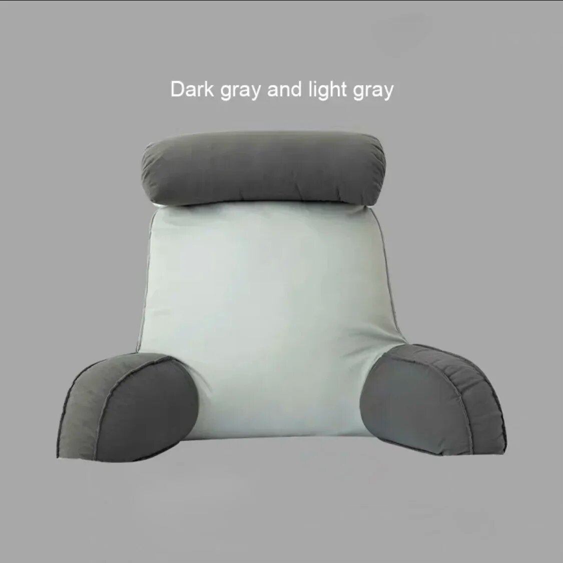 Треугольная Подушка с изголовьем кровати, большая подушка для чтения, поддержка позиционирования спинки, клиновидная Подушка для сна для кровати, голов подушка дной убор подушка для изголовья кровати подушка для чтения, dark gray