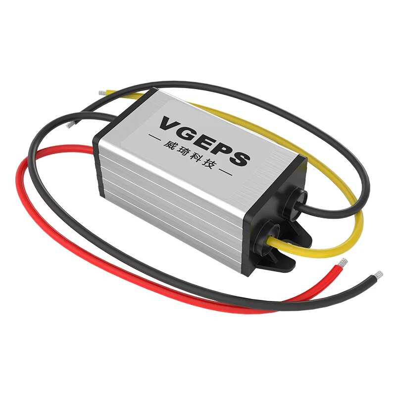 Понижающий преобразователь напряжения 24 В в 19 в, специальный водонепроницаемый источник питания постоянного тока для модернизации автомобиля ноутбука, 5A, 24 В, 19V