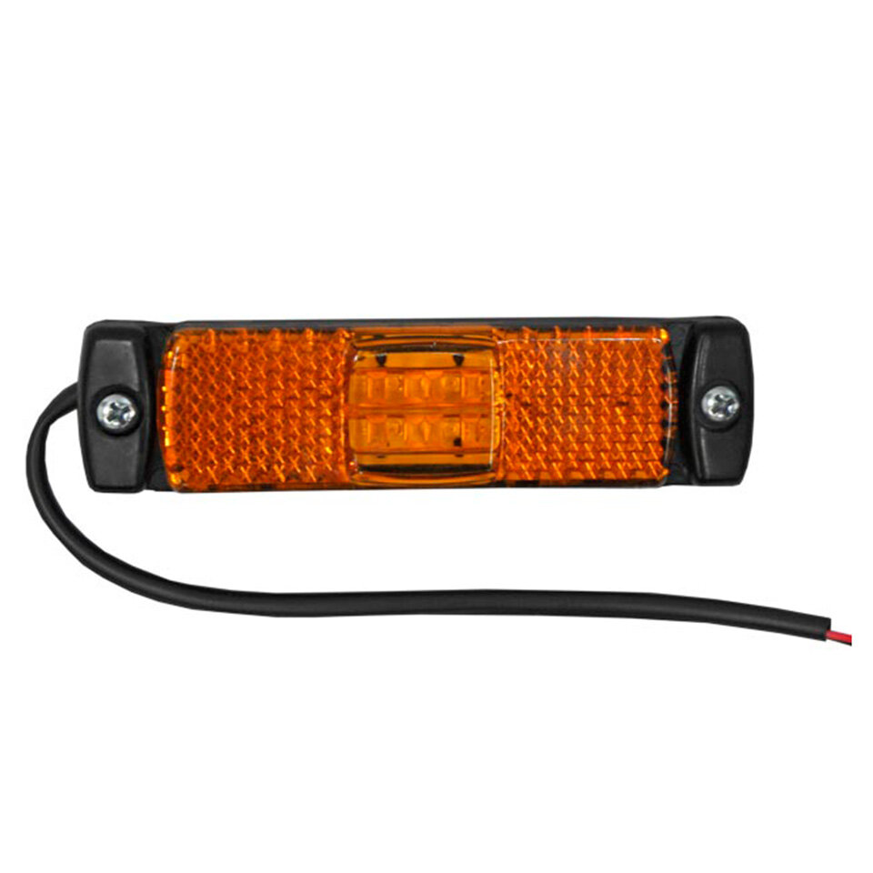 Фонарь габаритный универсальный 80 желтый 24в