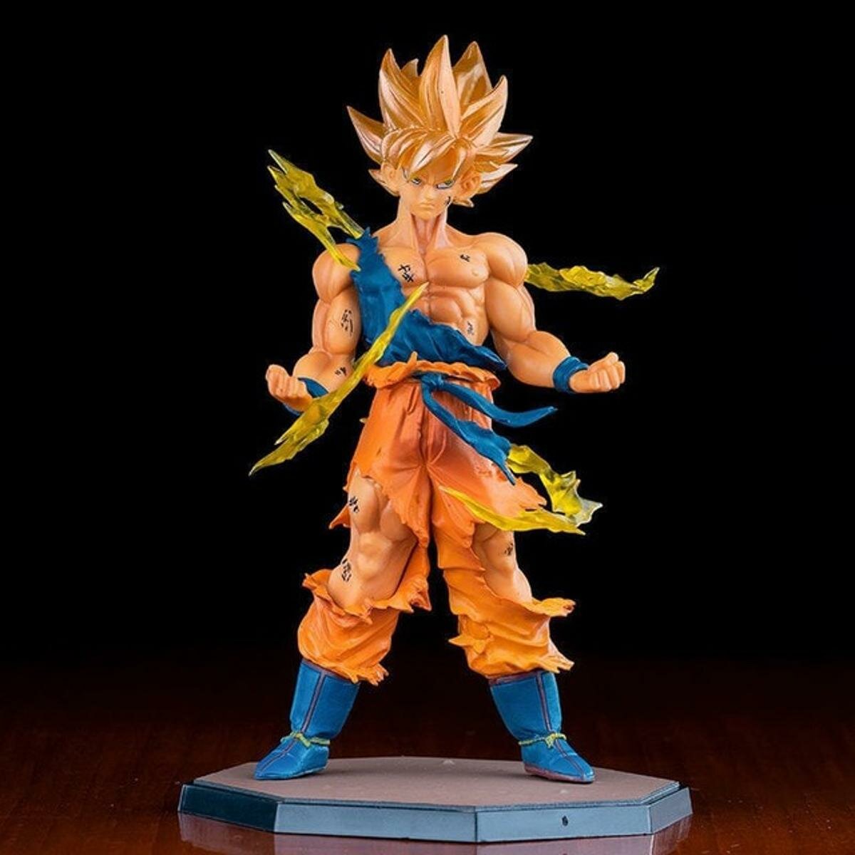 16 см Сон Гоку Супер Сайян Фигурка Аниме Dragon Ball Dbz Фигурка Модель Подарки Коллекционные Фигурки Для Детей