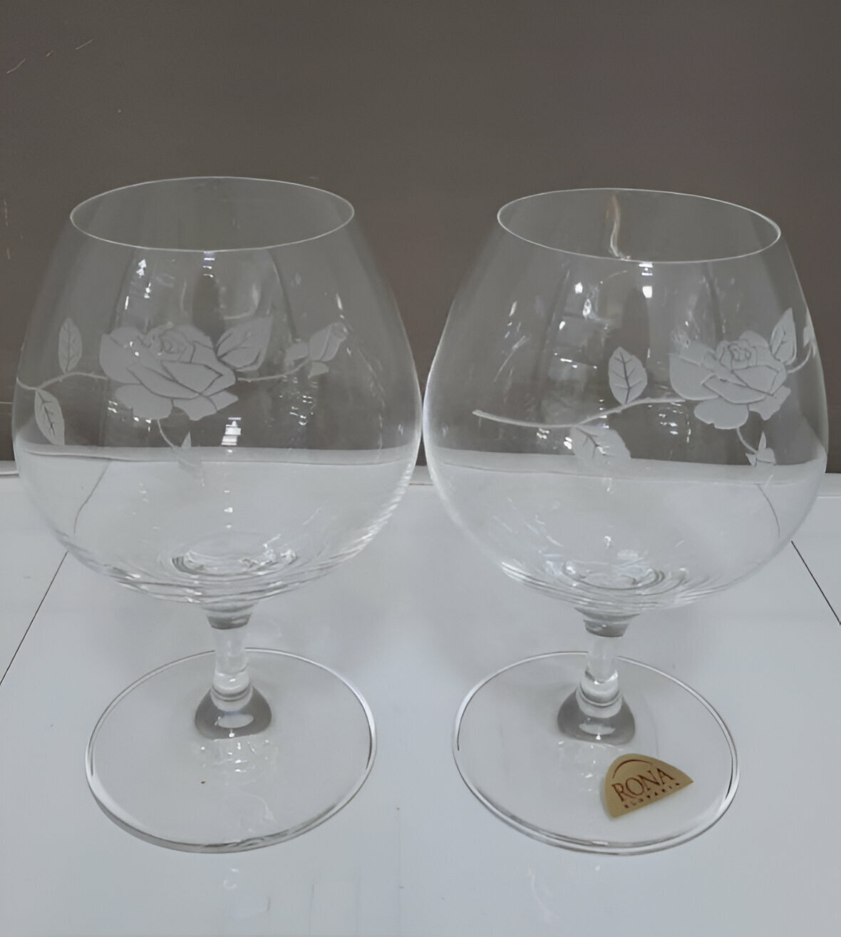 Набор бокалов RONA Аура, для бренди, 400мл, 4шт, стекло, Чехия