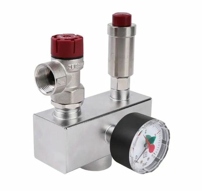 Группа безопасности котла , 1", сталь, до 100 кВт ZSg.415.10006N