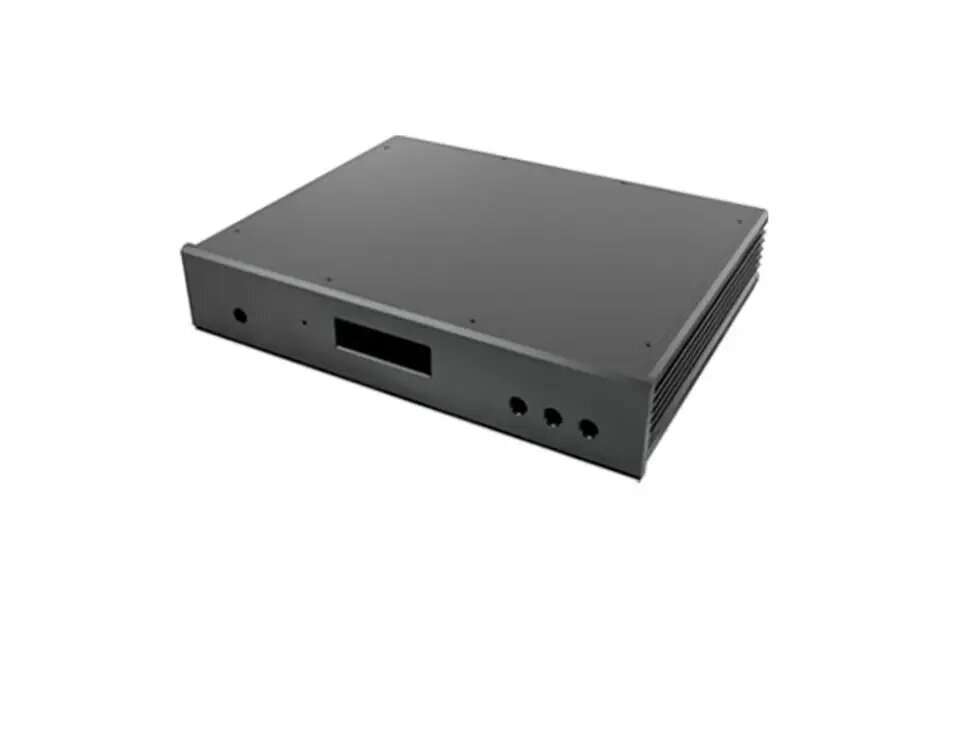 Анодированный корпус усилителя мощности Hi-Fi, 320X62X248 мм