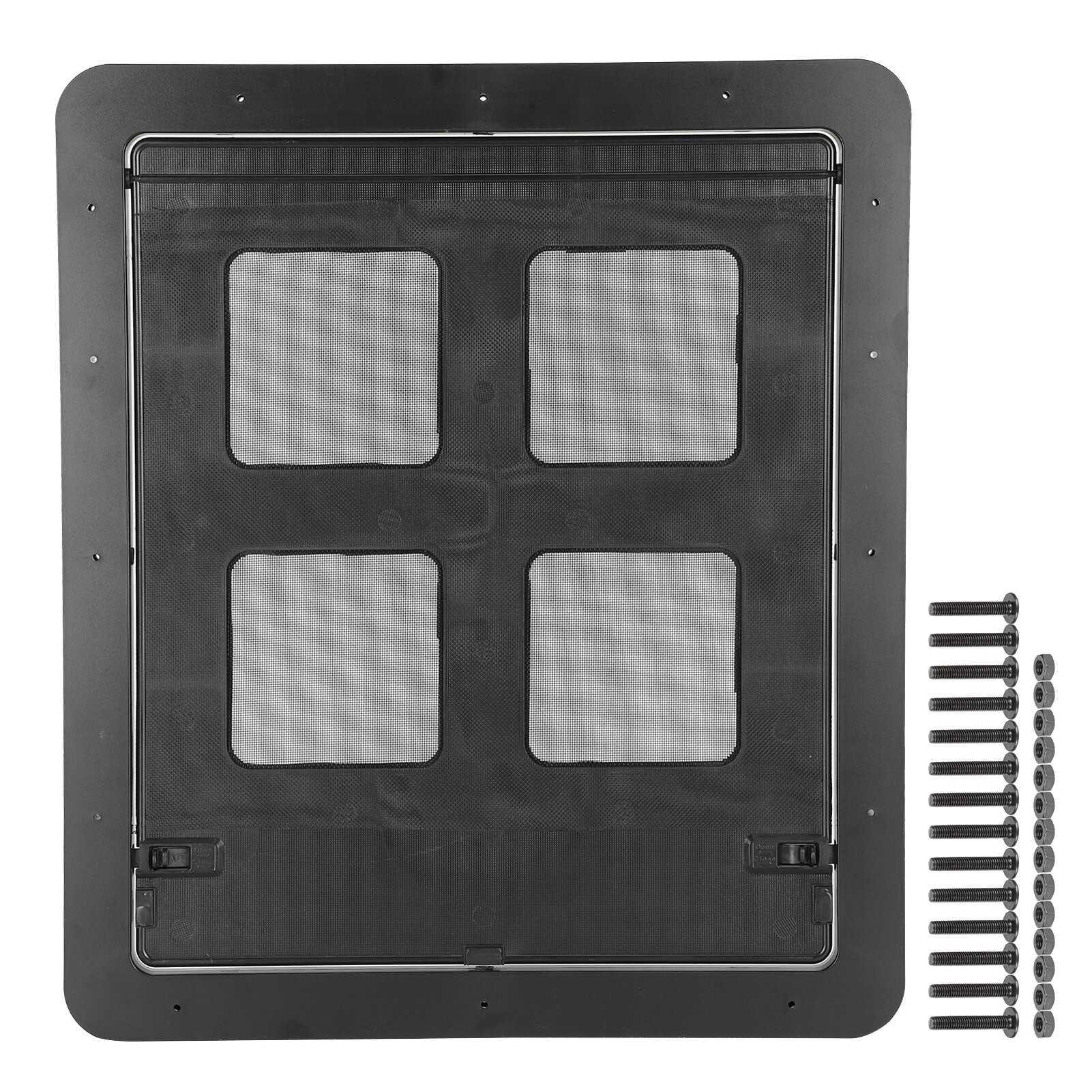 ПЭТ маленькая собачья кошачья дверная дверная дверная дверь с магнитным откладыванием.