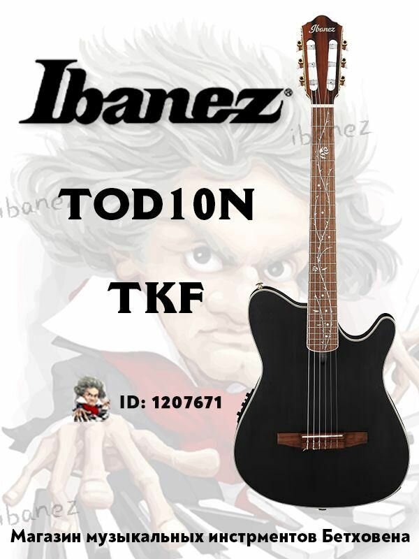 Ibanez TOD10N 6-струнная акустическая гитара / Акустическая гитара