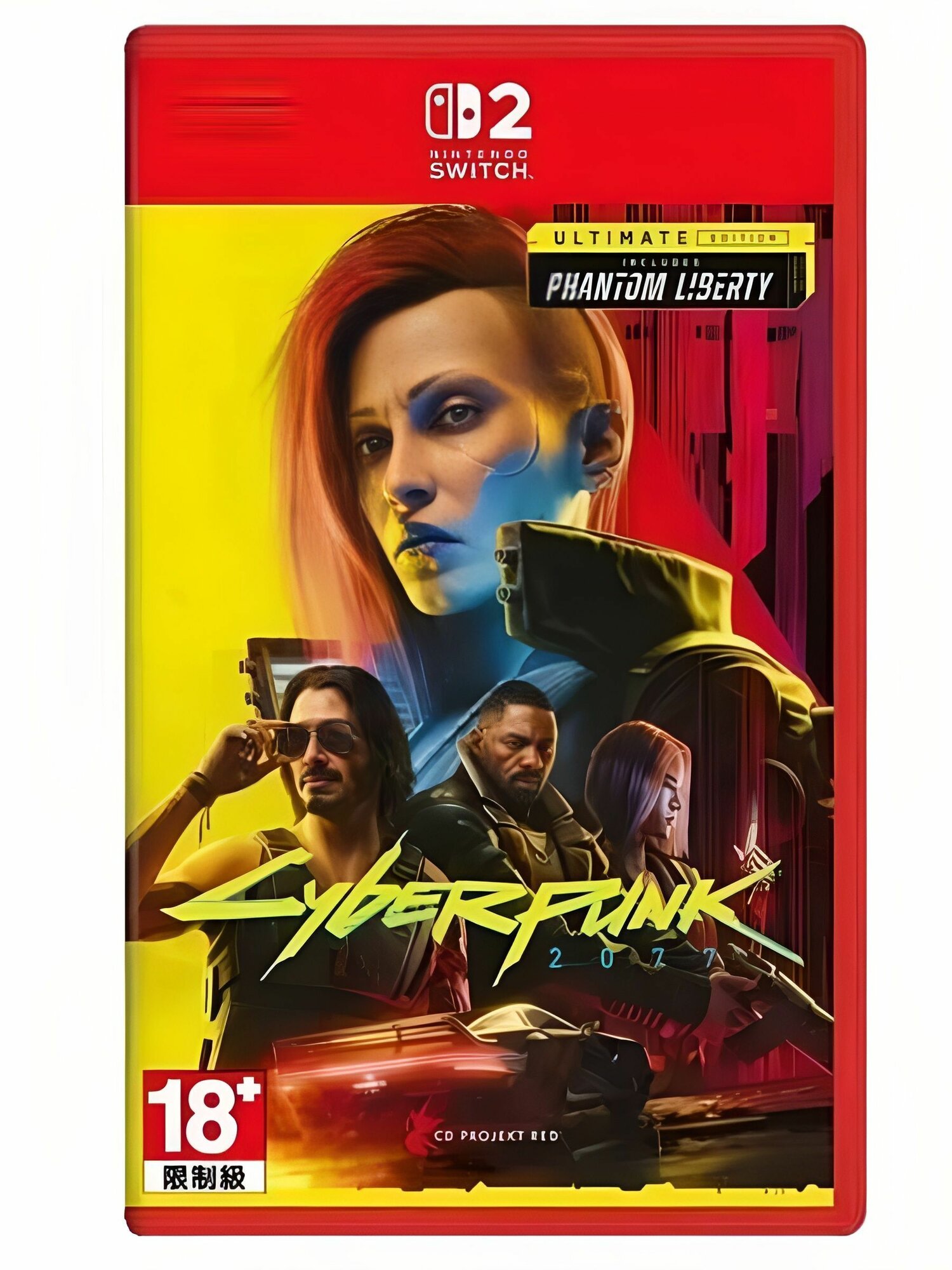 Игра Cyberpunk 2077 Nintendo Switch 2, цифровая версия, русский язык