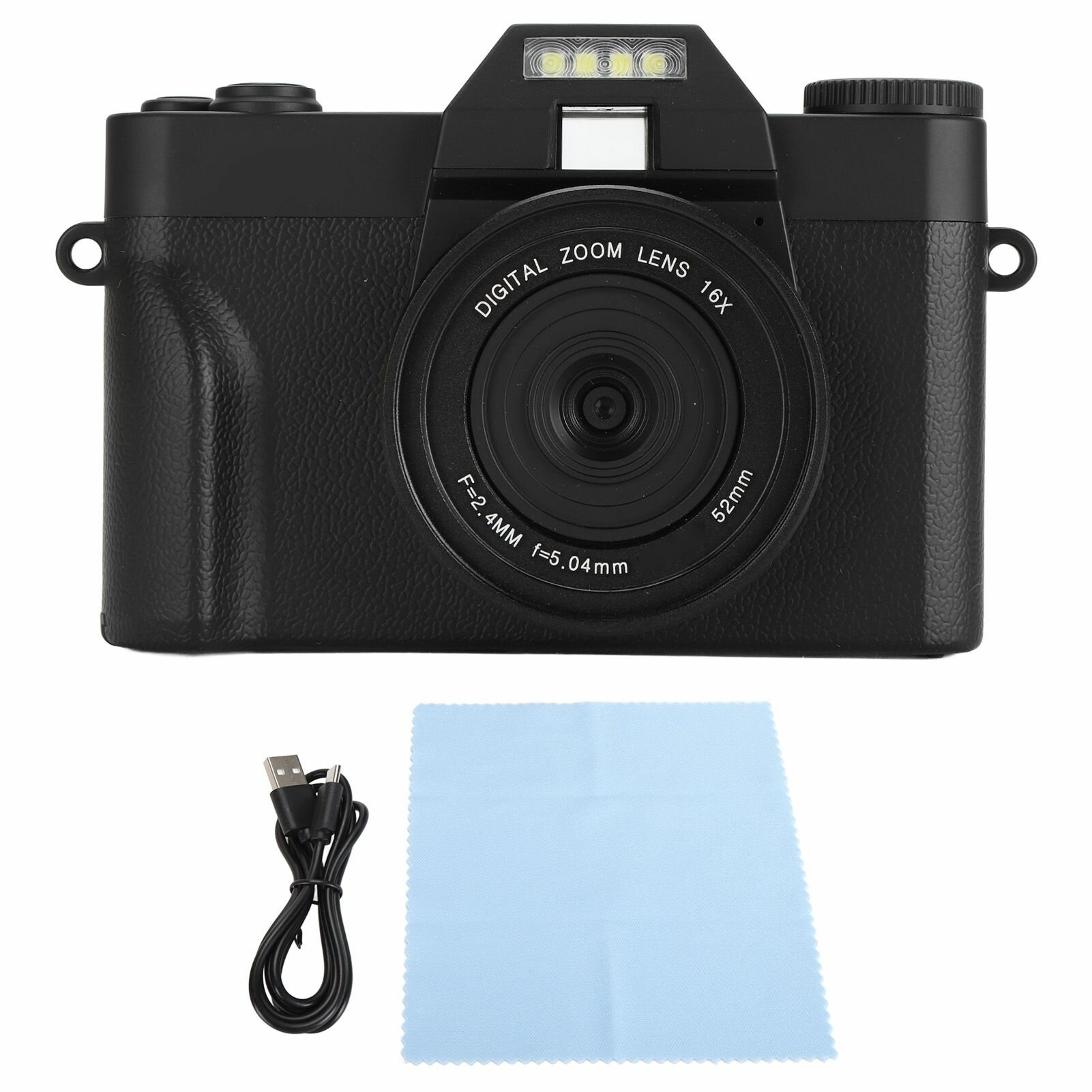 4K WiFi 75 Мп камера, 3" IPS, 16 зум, автофокус, влог