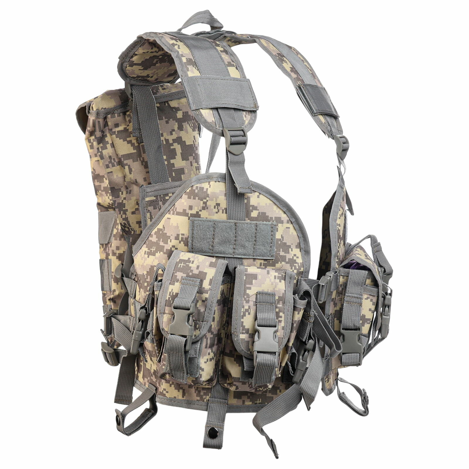 Система разгрузочная, камуфляж серый, цвет: зелёный, вид: разгрузочная система