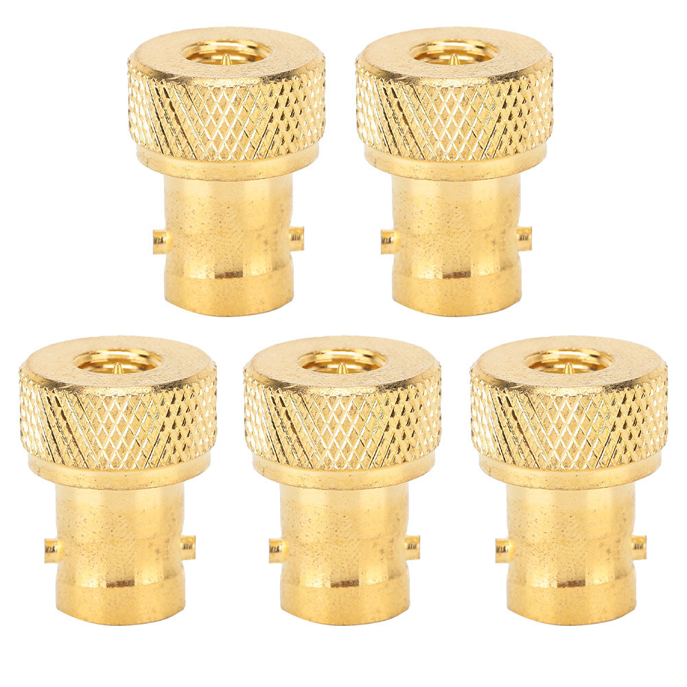 5pcs BNC Female to SMA Male RF Coaxial Adapter Converter Connector