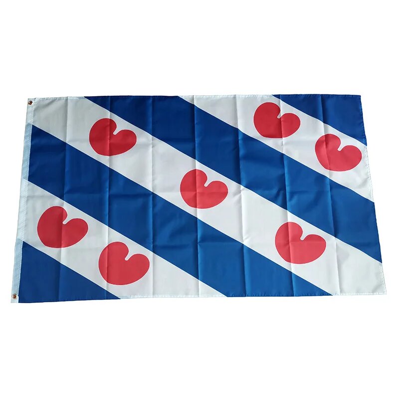 Флаг Фрисландии из полиэстера 60 x 90cm