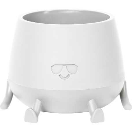 Bmc КШ 1850 Кашпо Мистер Крутой Белый d11см h9см 600мл 072622