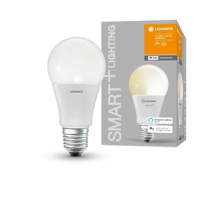 LEDVANCE Умная WiFi лампа SMART+ WiFi Classic Dimmable 100 14 W/2700K E27 4058075485471