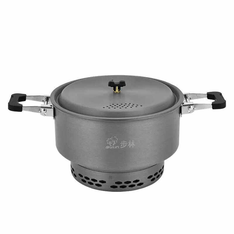 Уличные кемпинговые кастрюли и сковородки BULIN S2800 для улавливания тепла и экономии энергии