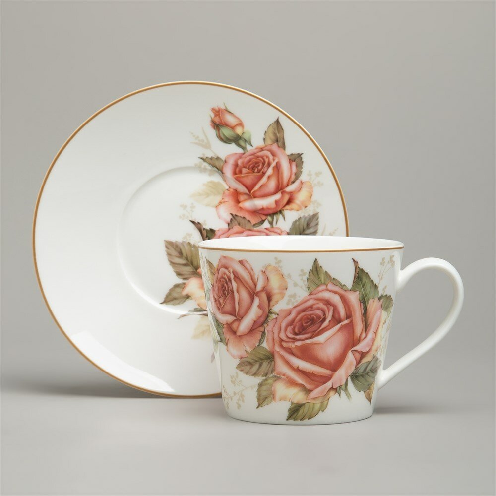 Чайная пара lefard "Корейская роза" 300 мл