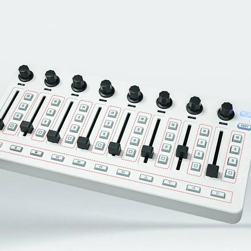 Еспроводной MIDI Controller Mixing Console DJ Mixer для Windows//iOS/Android — фото 1