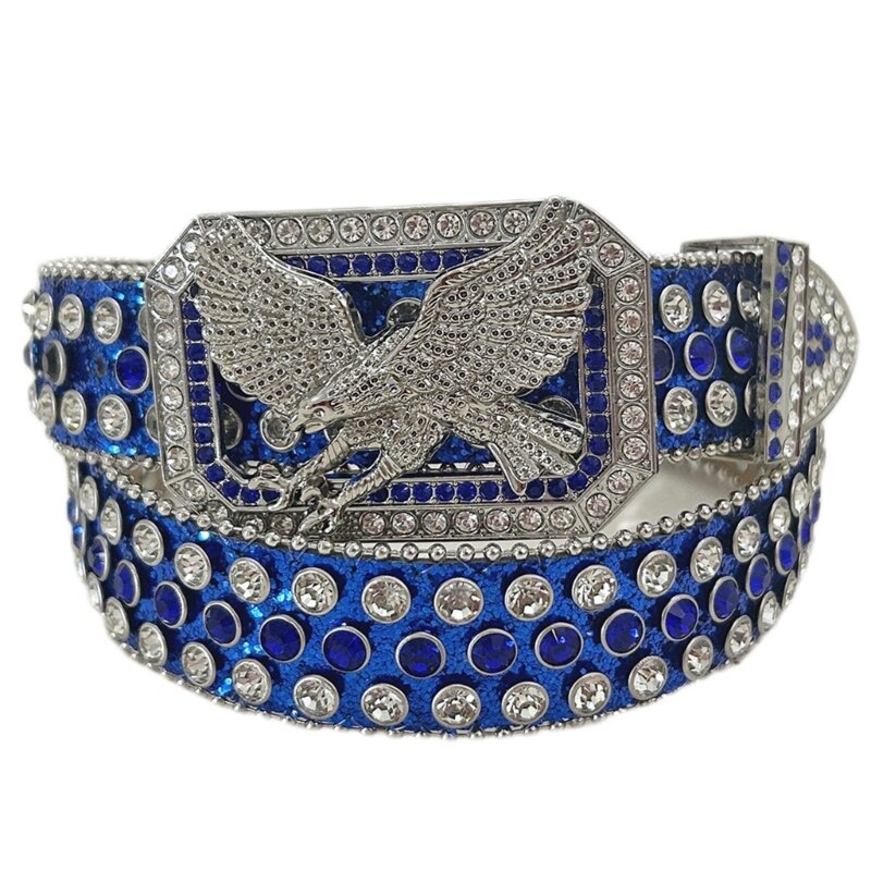 Цепной пояс с камнями