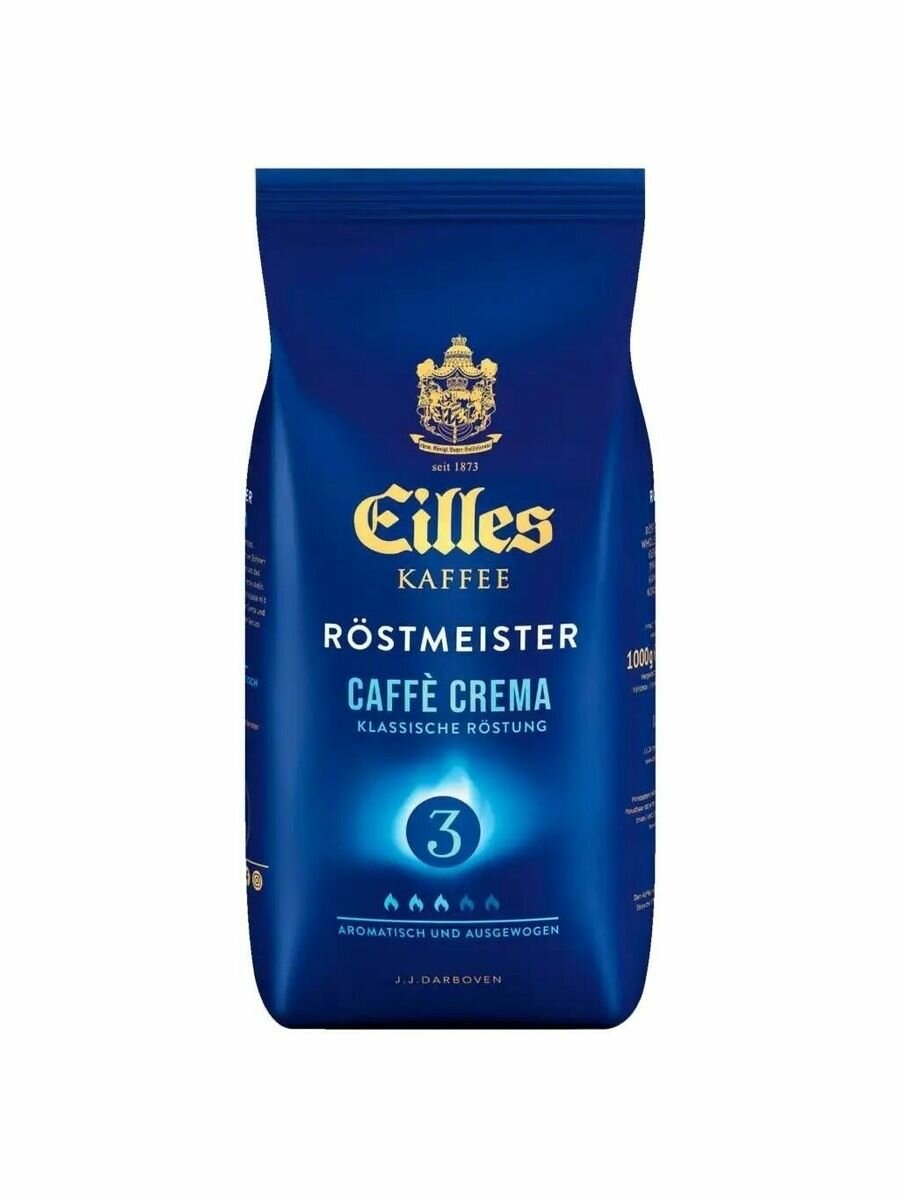 Кофе Eilles Kaffee Caffe Crema 100%, арабика, средняя обжарка