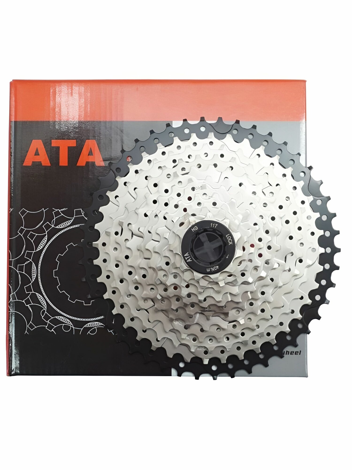 Кассета для велосипеда 11 скоростей 11-46 зубьев дискретная оцинкованная TBS ZTB20936