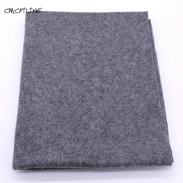 Серый войлок CMCYILING 1,2 мм 50cm X 110cm, Dark Flecking Gray