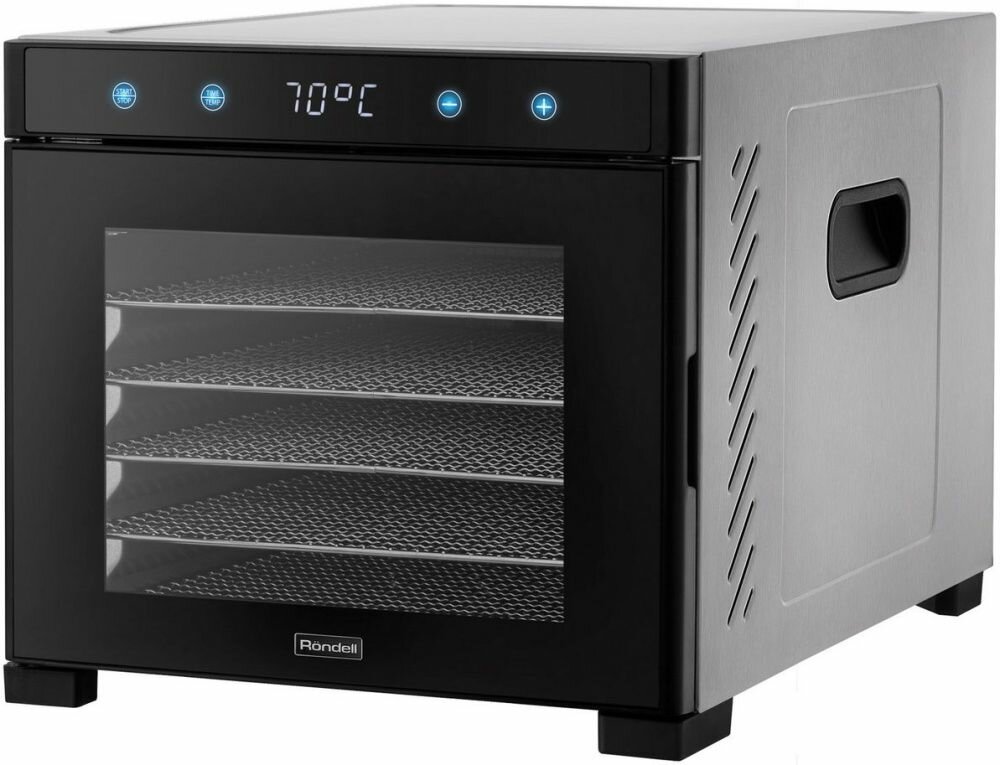 Сушилка для овощей Rondell RDE-1750, конвекционная, 6 поддонов, мощность 650 Вт