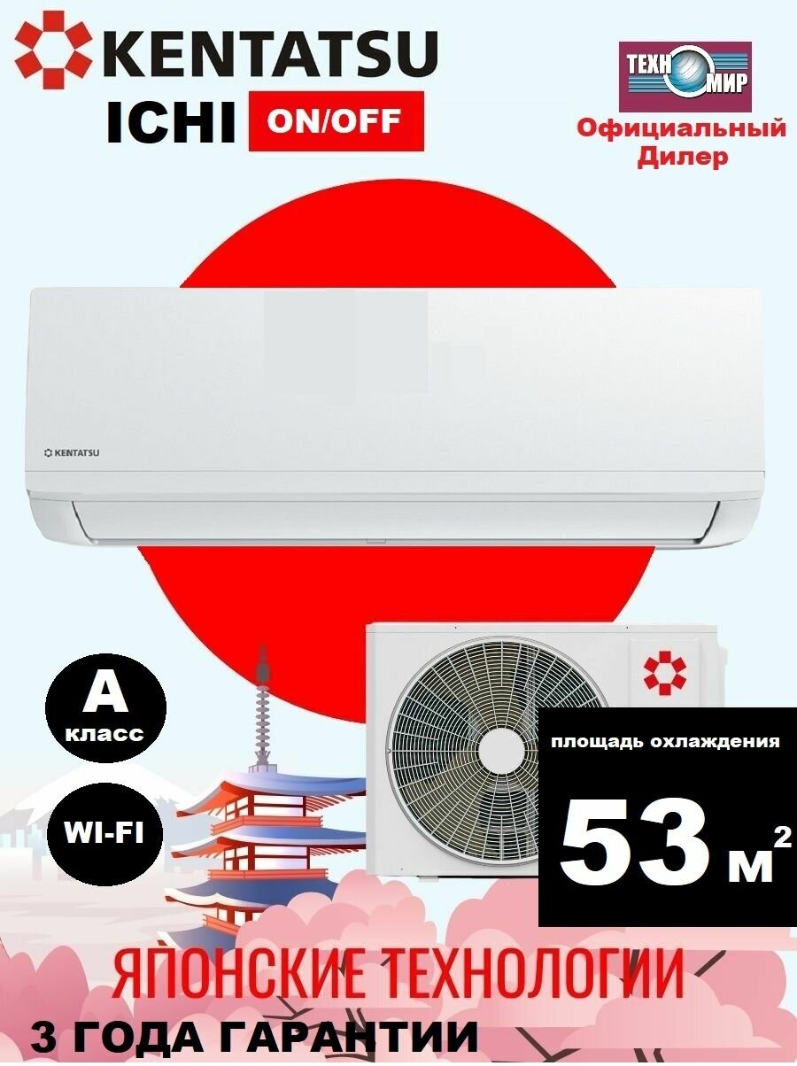 Сплит-система KENTATSU KSGI53/KSRI53HFRNI