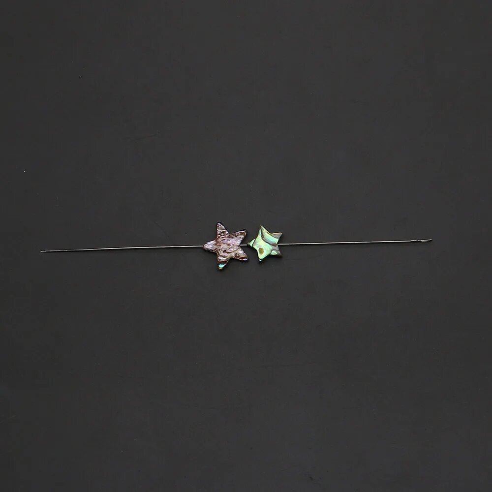 Бусины из раковины моллюска 10-12 мм 4 шт. 10mm