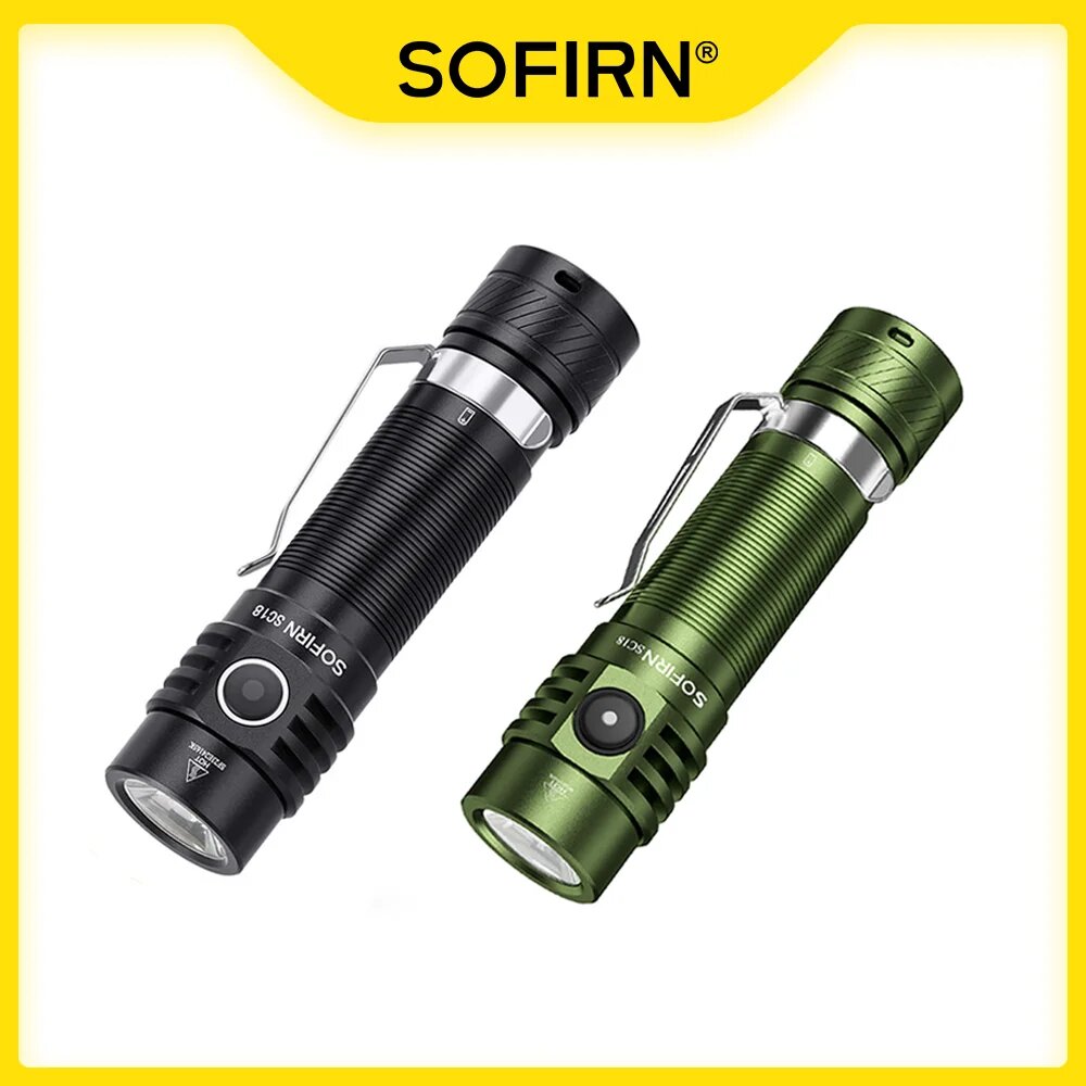 Фонарик Sofirn SC18 SST40 18650 Black