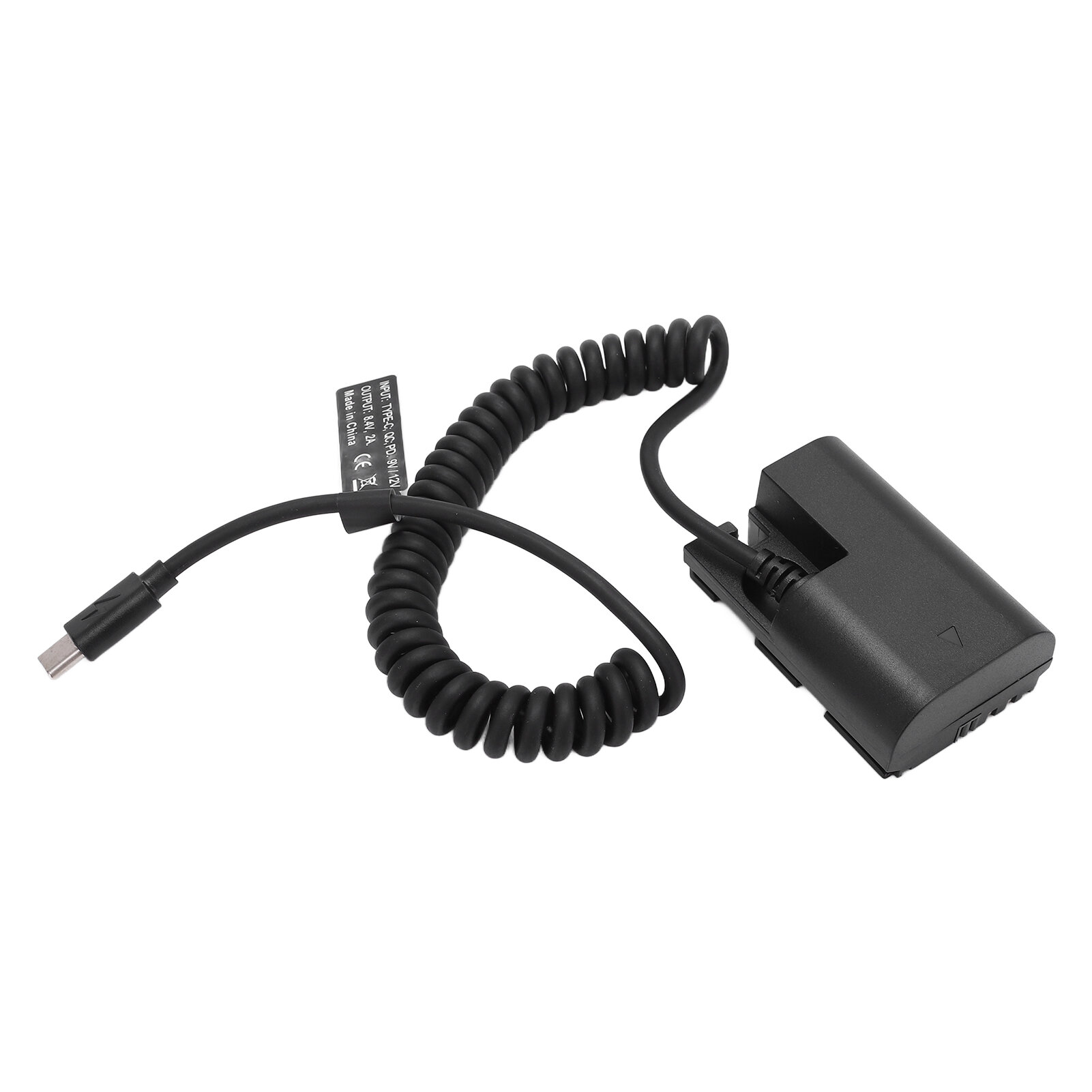 Тип C LPE6 Полный декодированный фиктивная батарея DC Adapter Power для 5D4 6D2 7D -камеры