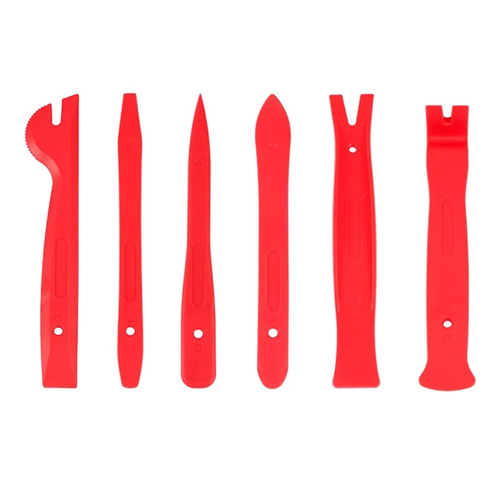 Набор пластиковых монтировок для демонтажа салона автомобиля из 6шт, универсально подходит для навигационных систем