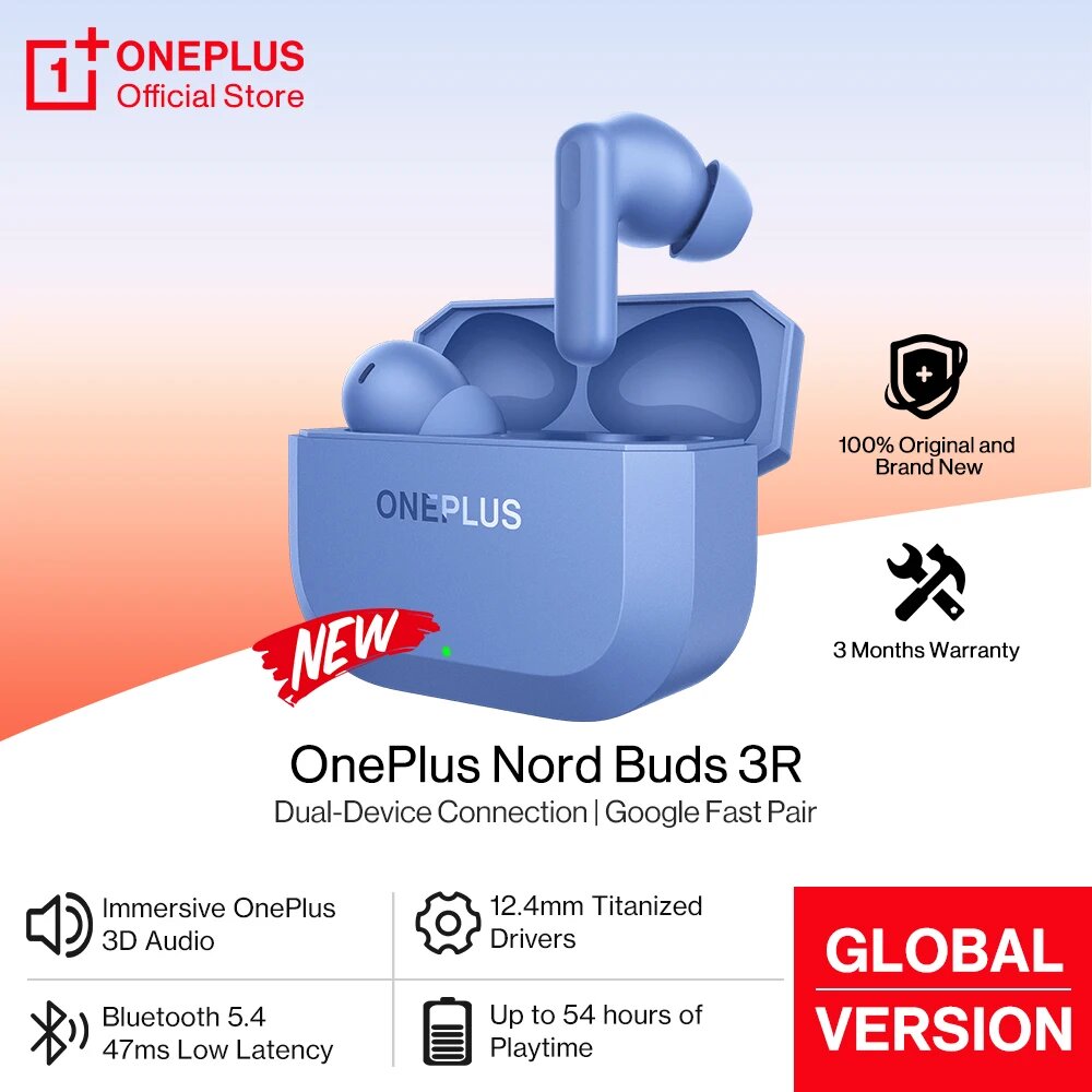 OnePlus Nord Buds 3r Наушники Blue