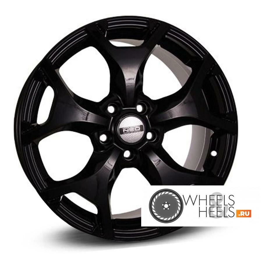 NEO 753 17x7 5x108 et48 dia63.4 Черный глянцевый