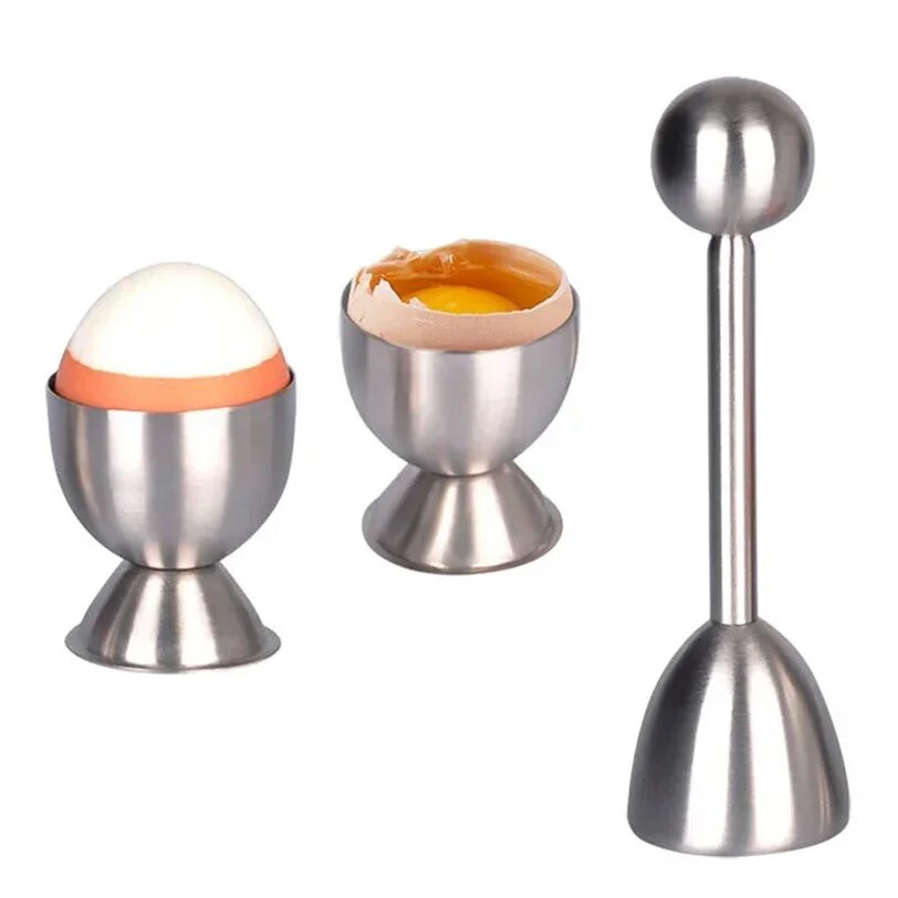 Набор для яиц из нержавеющей стали, 1Pc Egg Shell Opener