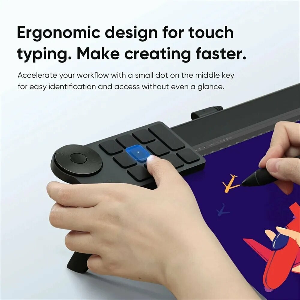 Беспроводная клавиатура "Shortcut Remote", 40 комбинаций клавиш, 10 горячих клавиш, срок службы батареи 300 ч