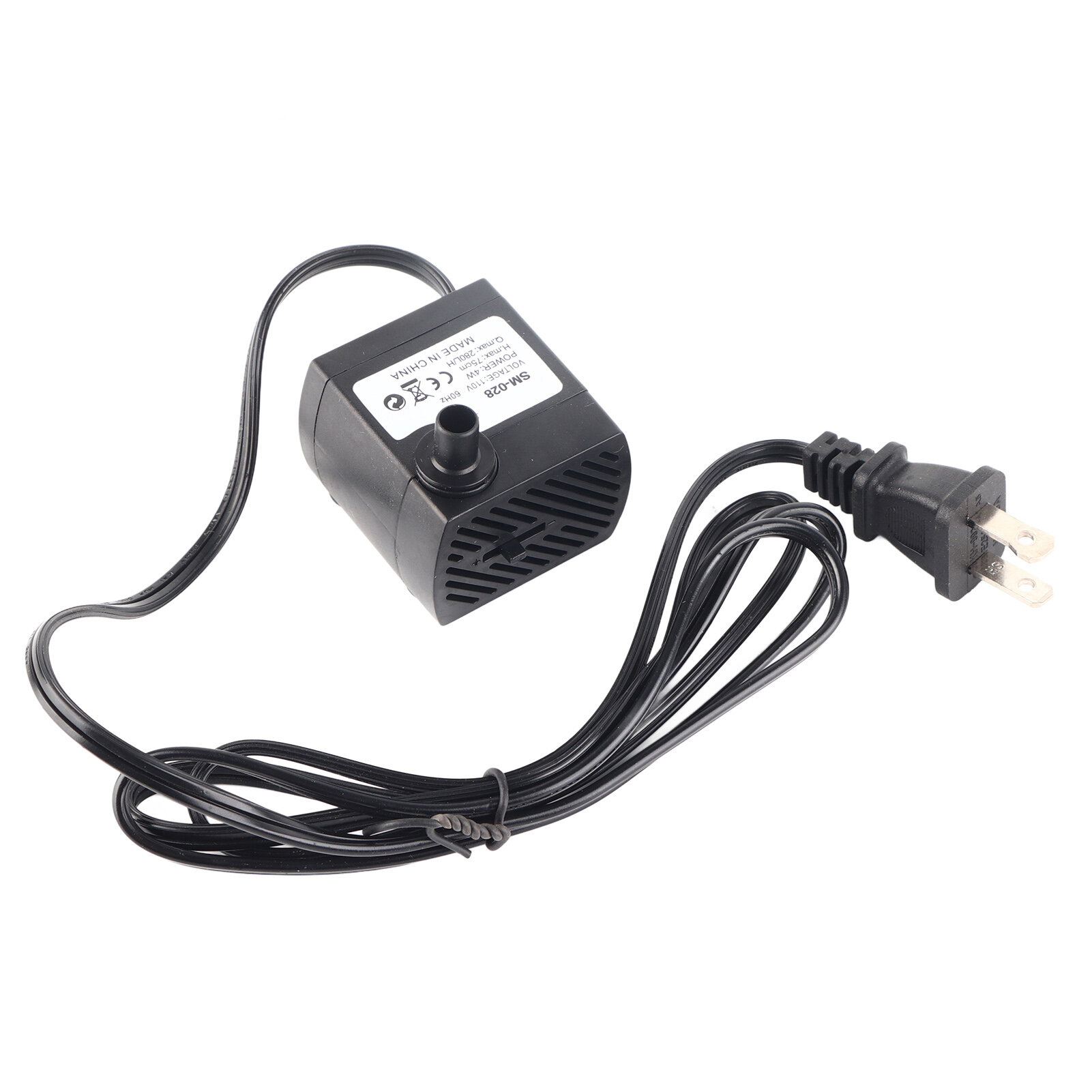 Мини погружной водяной насос для аквариума, пруда, фонтана, циркуляции, гидропоники, 4WUS, вилка, 110 В