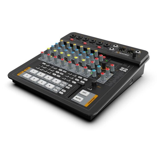 Avmatrix Аудио-видеомикшер Shark S4M компактный 4CH, SDI HDMI USB LAN