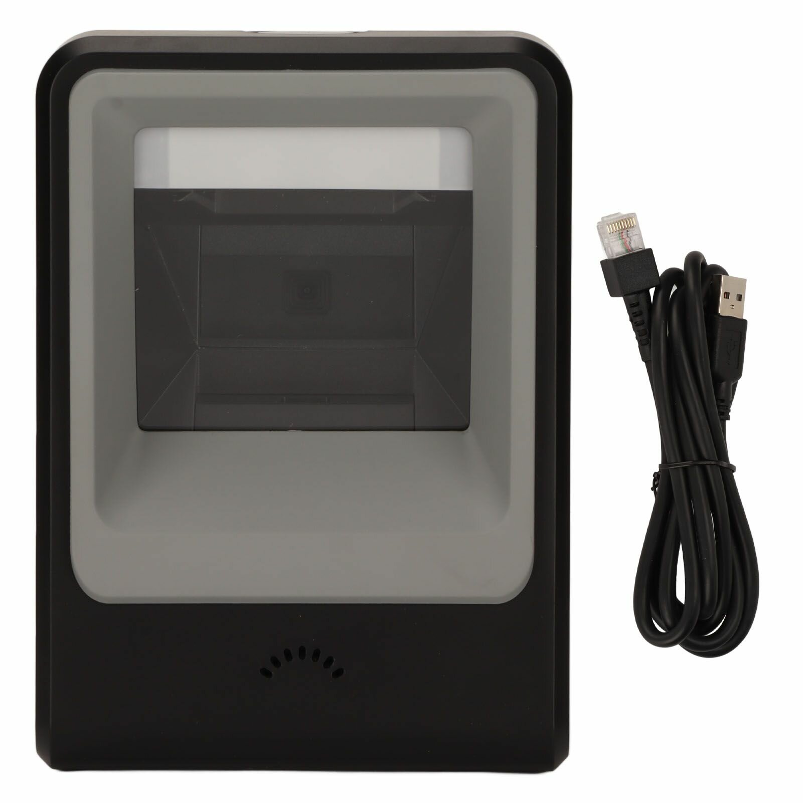 Сканер QR-кода, высокочувствительный 1D 2D-сканер кода, настольный проводной сканер штрих-кода для супермаркетов и магазинов