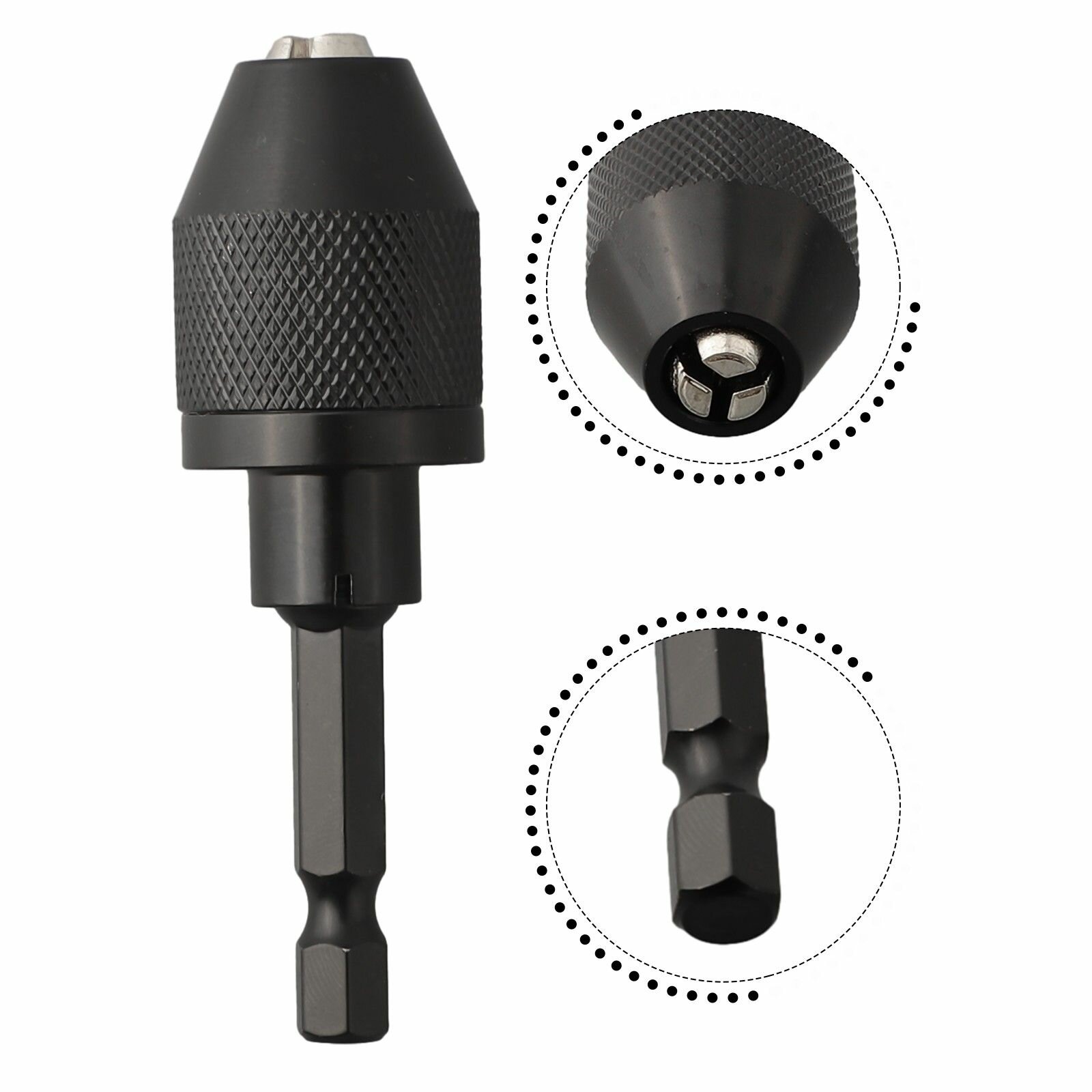 OZ-VBSE 1/4-дюймовый быстрозажимной патрон с шестигранным хвостовиком и адаптером для быстрой смены сверла