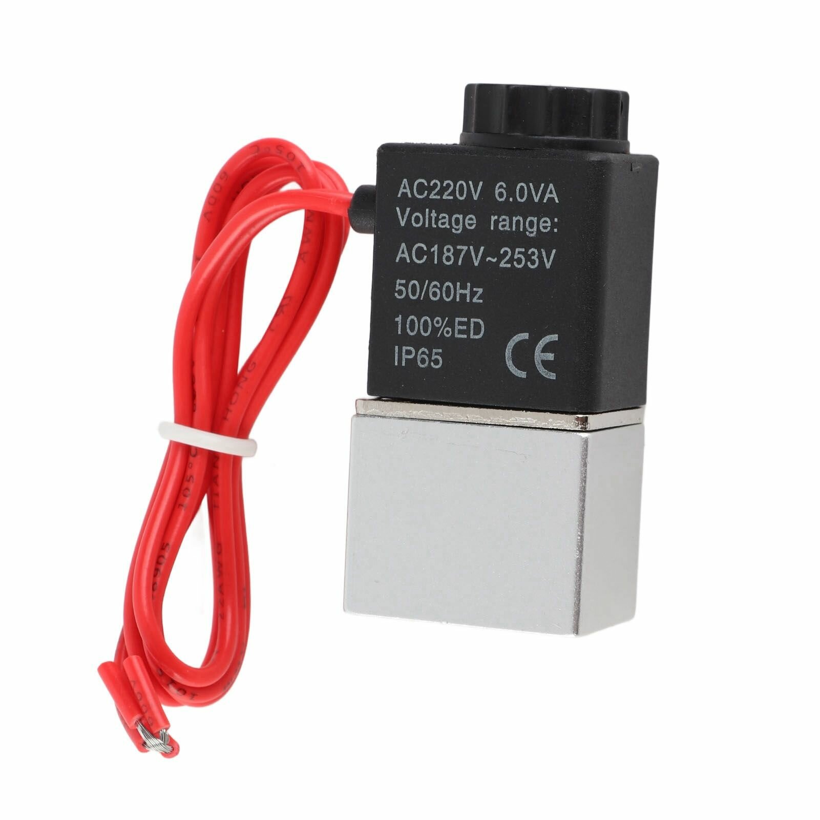 2V025 06 2-позиционный 2-ходовой электромагнитный клапан, нормально открытый, стабильный, прочный электромагнитный клапанAC220V