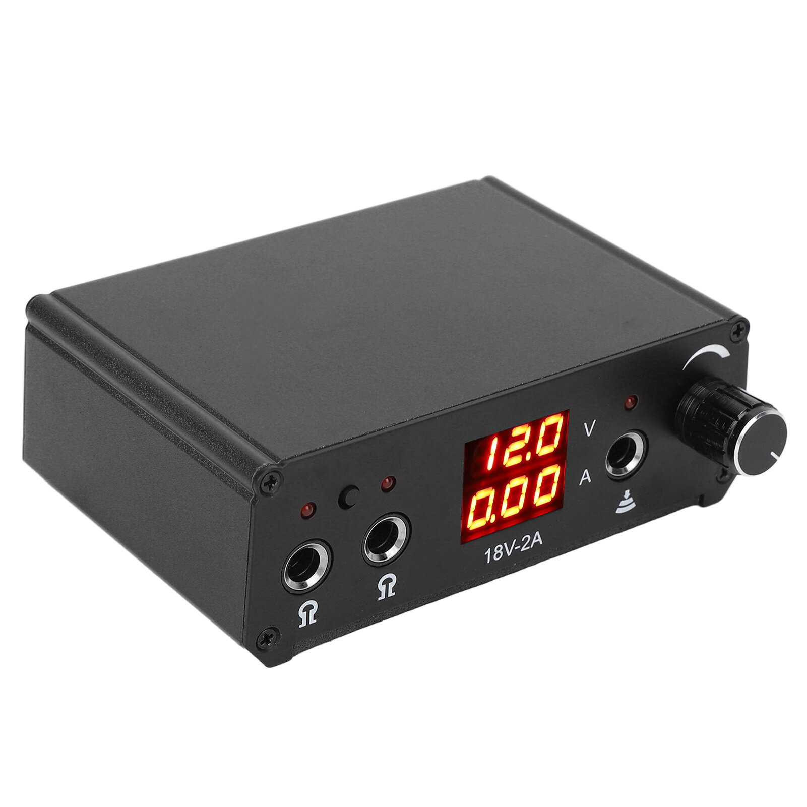 Блок питания для тату-машины, регулируемое напряжение, цифровой блок питания для татуировок для новичков, 90‑265 В, черная вилка европейского стандарта