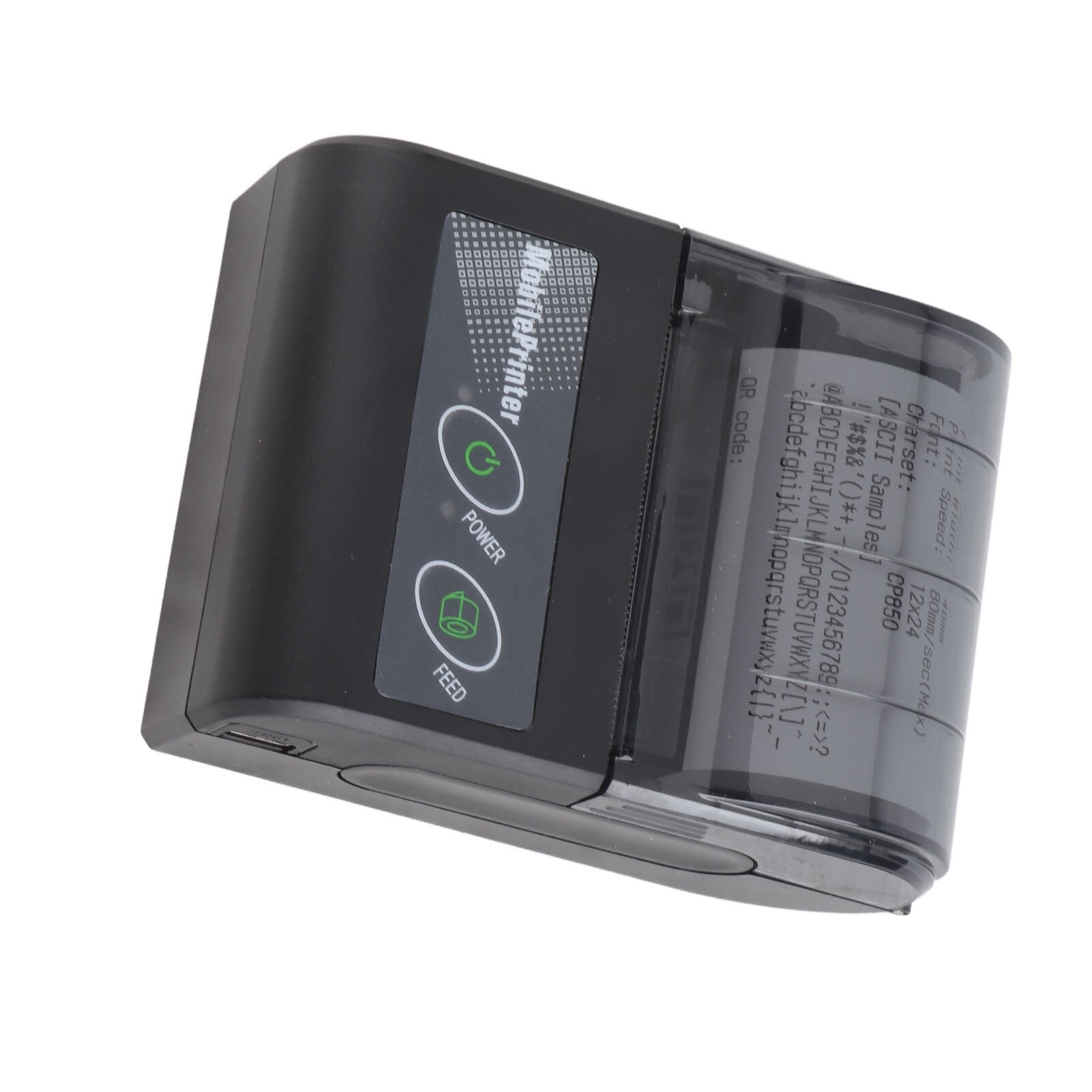 Bluetooth-принтер чеков с автоматическим переходом в спящий режим и выходом из спящего режима, беспроводной мини-принтер билетов для ресторанов и розничной торговли