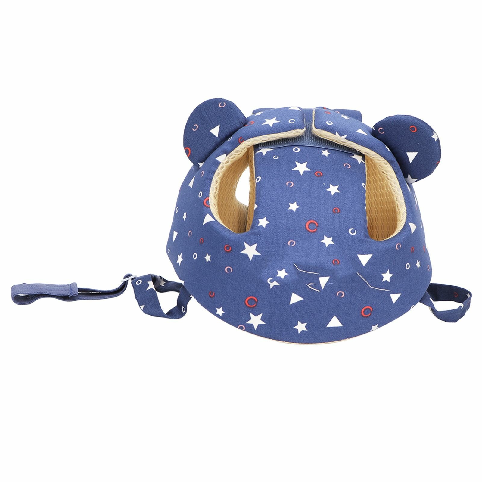Детский шлем Звездное небо для малышей, регулируемый 43-53 см, мягкий хлопок, безопасный при ползании и ходьбе