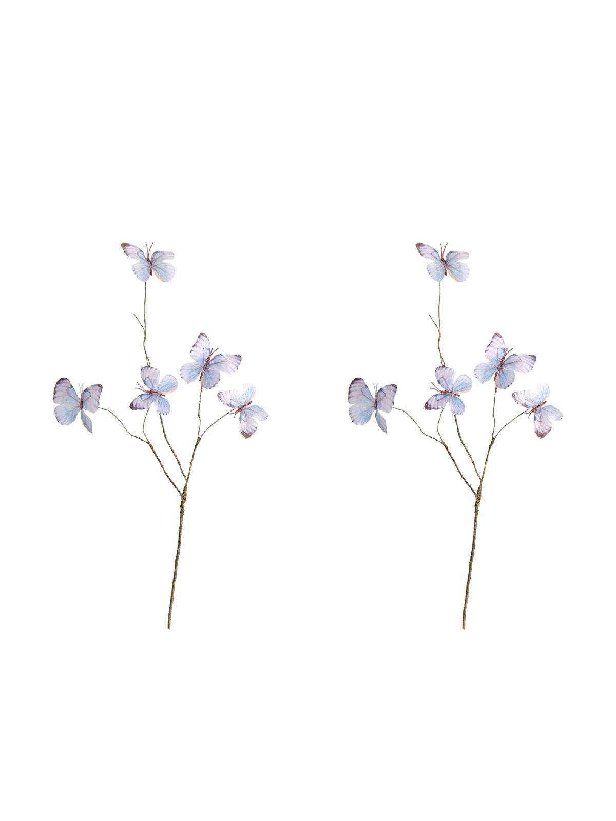 Искусственные цветочные стебли-бабочки для свадебной вечеринки и украшения дома