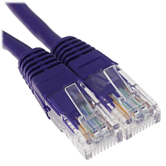 PP12-0.5M/V Cablexpert Кабель Cablexpert Патч-корд UTP Cablexpert PP12-0.5M/V кат.5e, 0.5м, литой, многожильный (фиолет