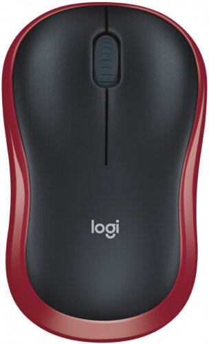 Беспроводная мышь Logitech M185 в красном цвете 910002633 бестселлер