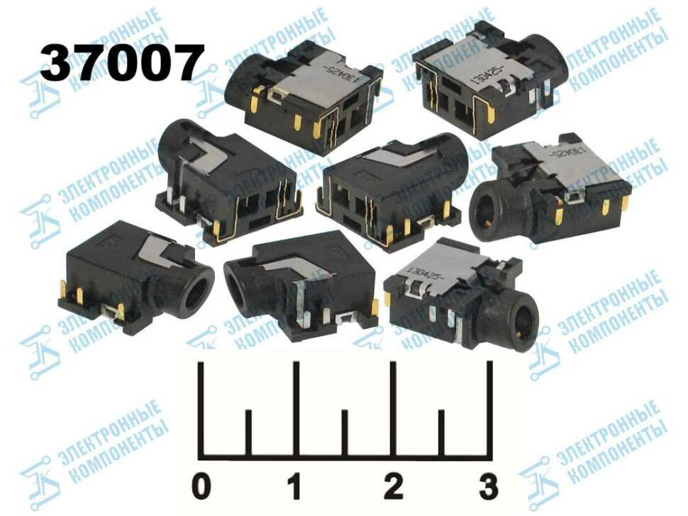 Разъем AUD 3.5 гнездо стерео на плату (130425-)